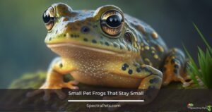 24 Most Popular Small Pet Frogs That Stay Small